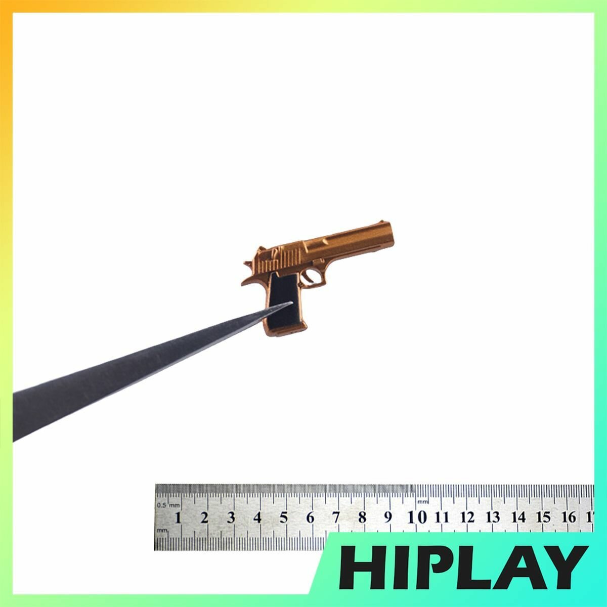 HIPLAY NCCTOYS 1/12 Desert Eagle Черно-золотой 2023S-06 Аксессуары для фигурок