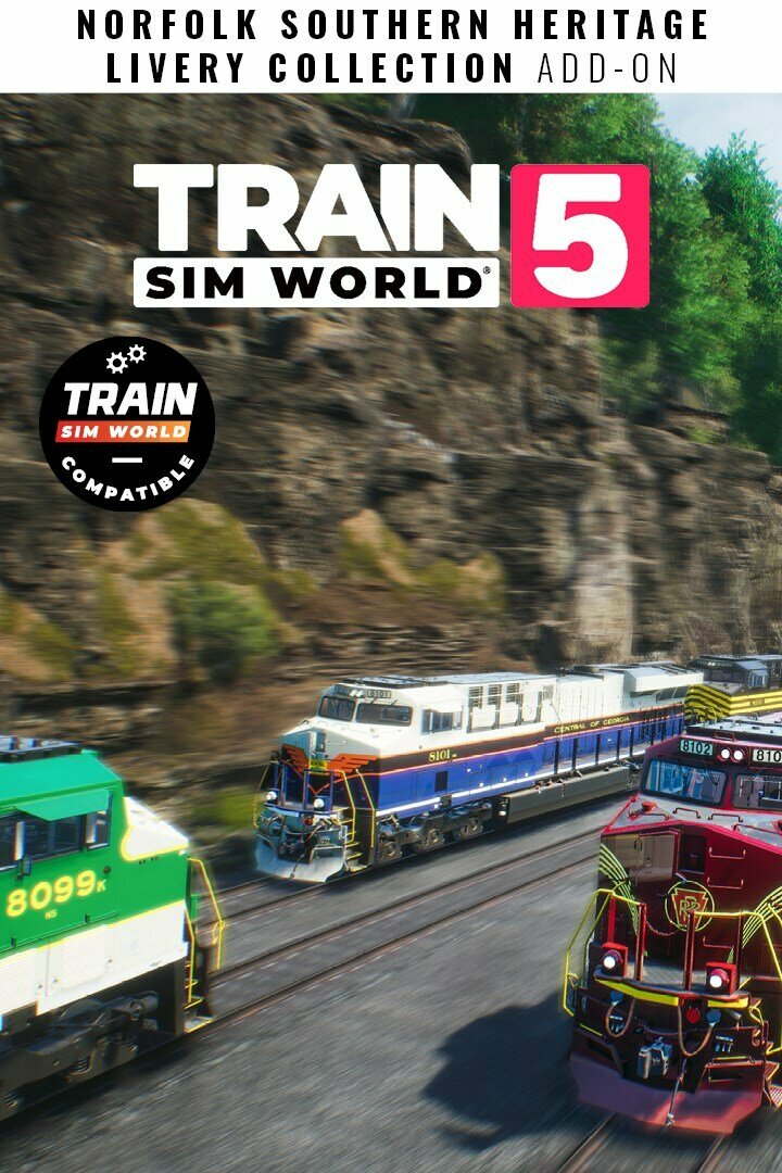 Train Sim World® 5: Norfolk Southern Heritage Livery Collection Add-On — Norfolk Southern Heritage Livery Collection Add On — дополнение (DLC) для Xbox / Microsoft Store · Xbox Series X|S · цифровой к