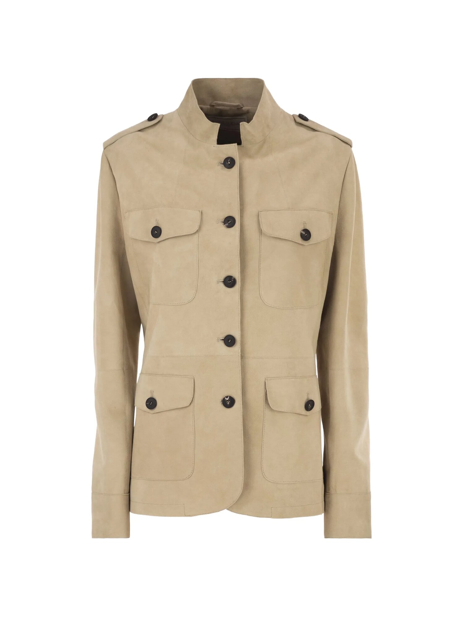 Куртка Suede patch-pocket jacket