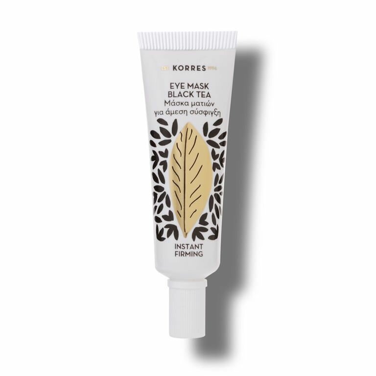 KORRES Маска для кожи вокруг глаз Black Tea Firming Eye Mask