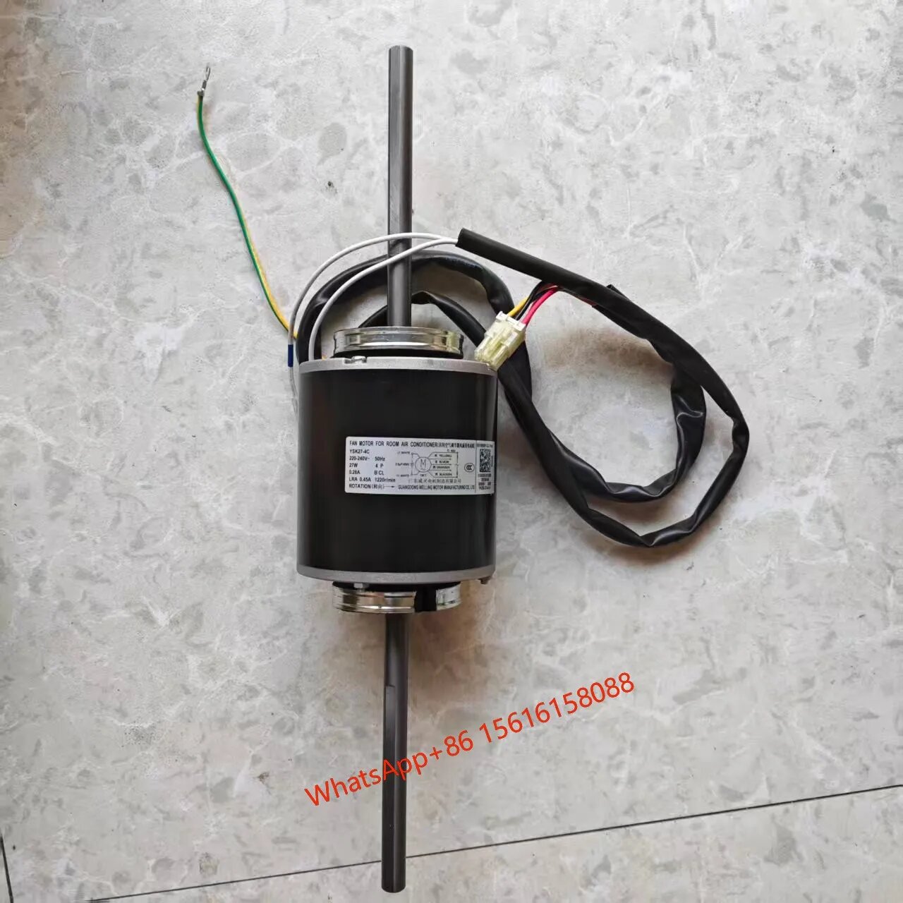 Двигатель кондиционера Midea YSK27-4C, YKSS-27-4-5-1, 12 осей