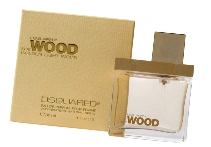 Парфюмерная вода для женщин Dsquared2 She Wood Golden Light Wood 30 мл - Ши Голден Лайт Вуд