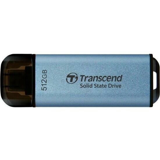Внешний жесткий диск SSD 512GB USB Type-C Transcend ESD300 TS512GESD300C голубой
