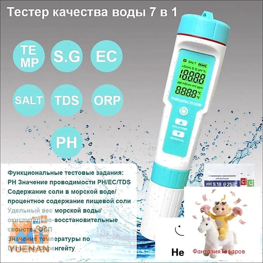 Тестер качества воды