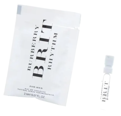 Аромат Барбери Брит Ритм Фор Вумен 2 мл пробник для женщин - Burberry Brit Rhythm For Woman