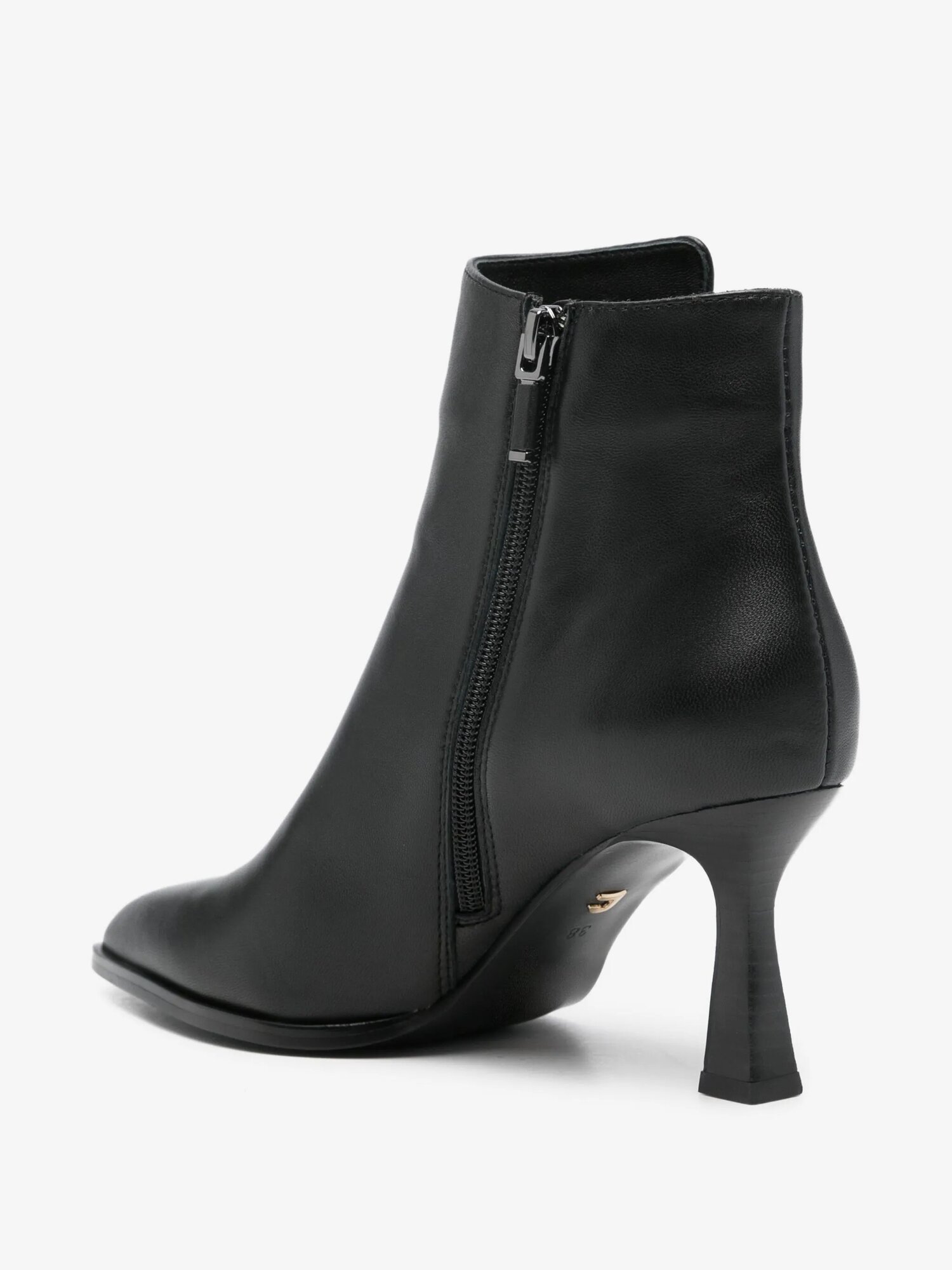 Ботинки Lola Cruz Leather ankle boots, размер 38, black — фото 1