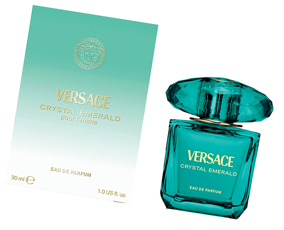 Versace Crystal Emerald 30 мл - изумрудная женская парфюмерная вода / Кристал Эмералд