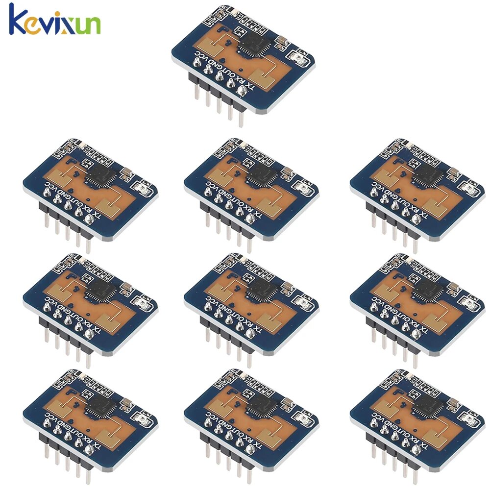 Kevixun LD2410C 24 ГГц датчик присутствия, 10шт
