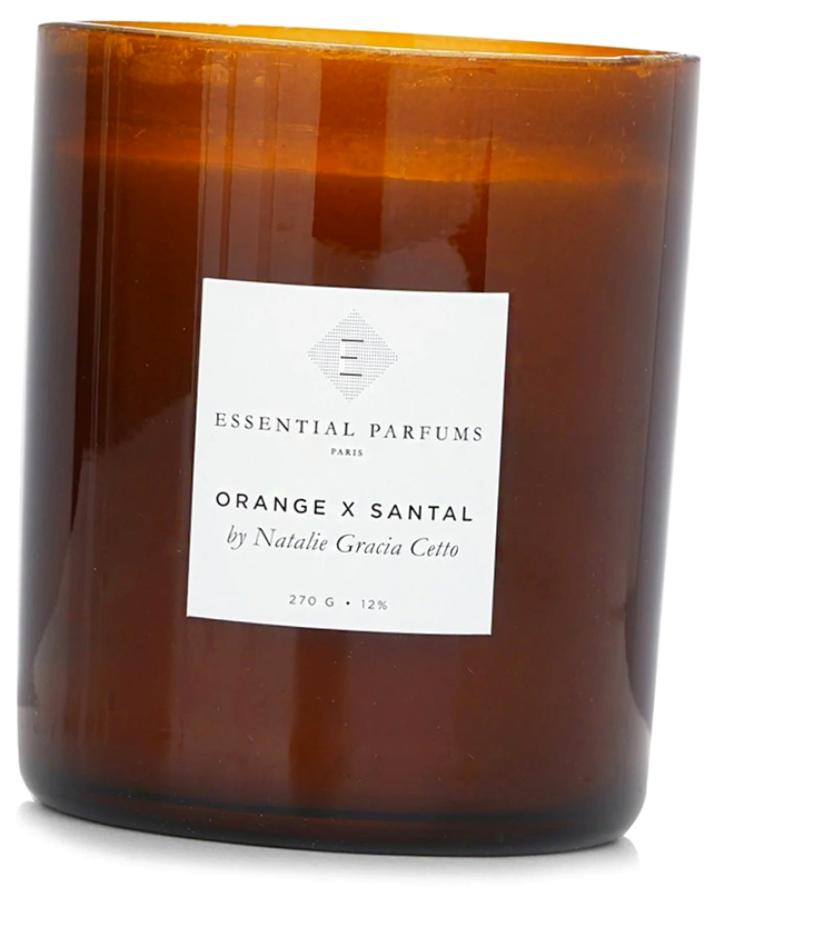 Свеча для дома Essential Parfums Orange X Santal 270 гр - Апельсин и Сантал