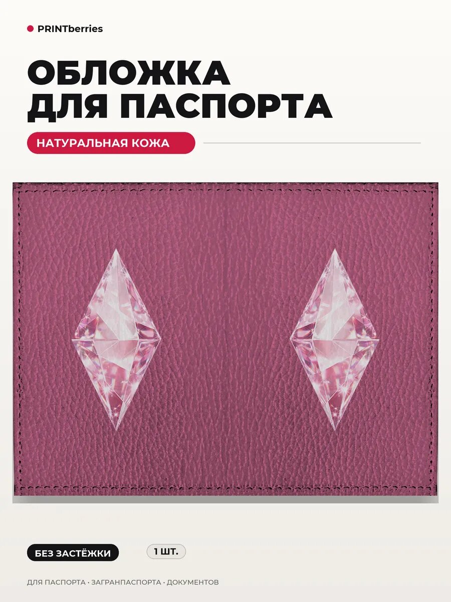 Обложка для паспорта PRINTBERRIES