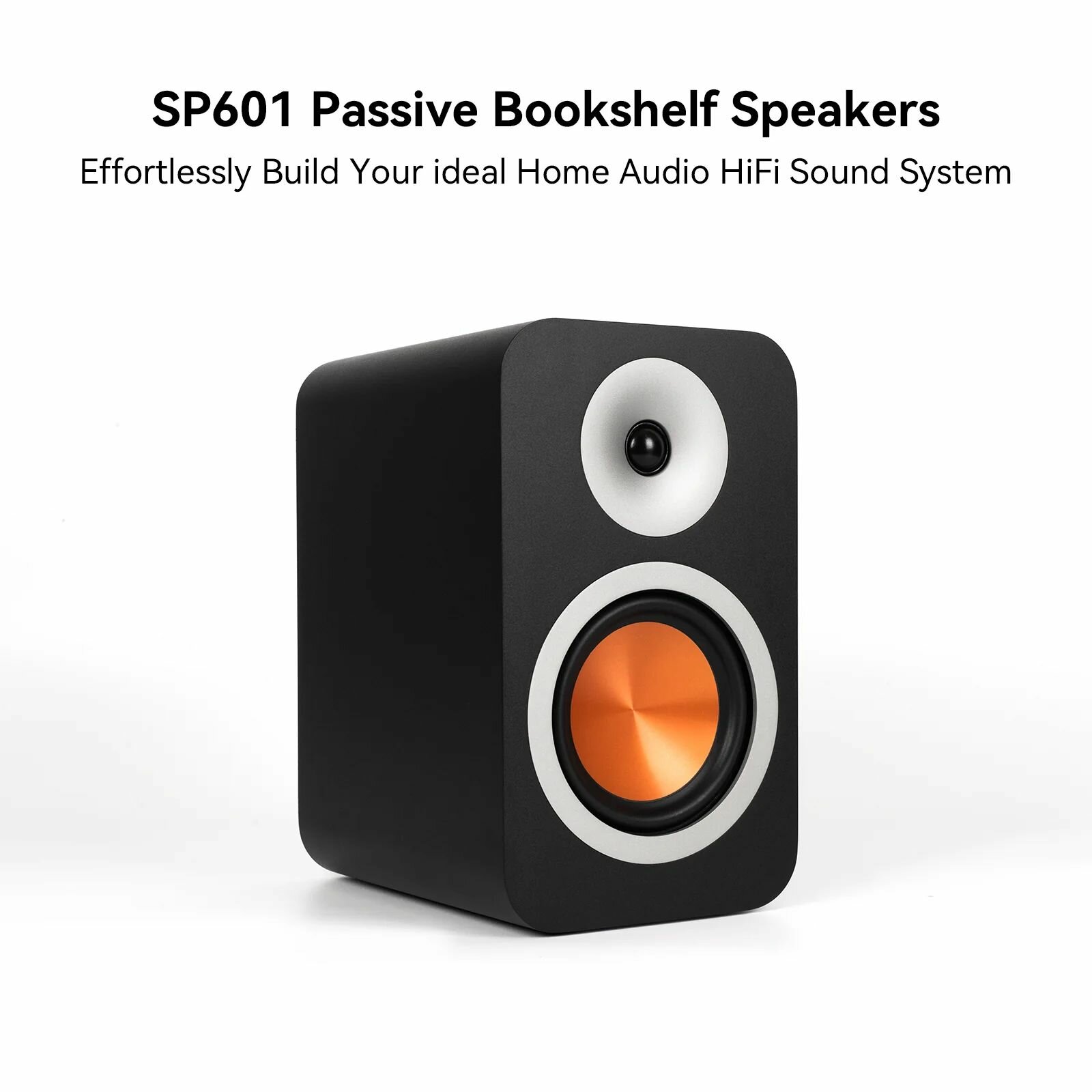 Fosi Audio SP601 (черный), полочная акустика