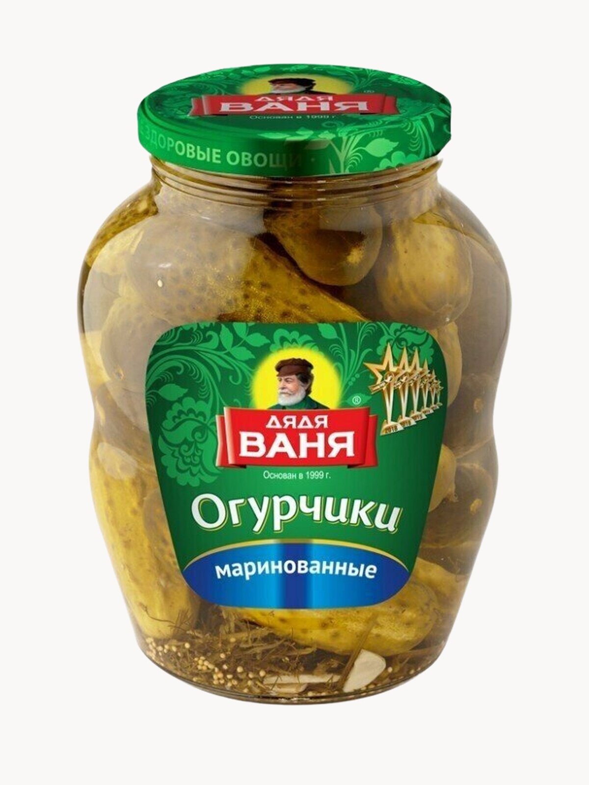 Огурцы "Дядя Ваня" маринованные 1800 г
