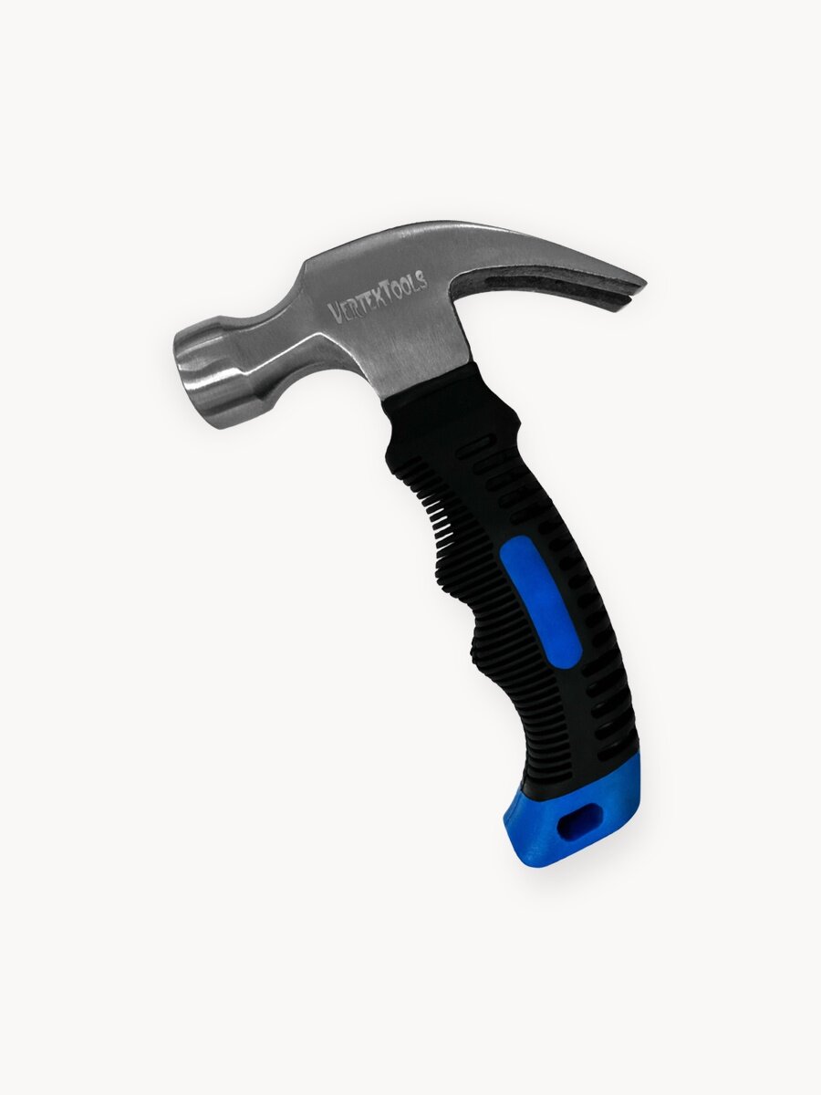 Молоток гвоздодер VertexTools слесарный безынерционный 225гр