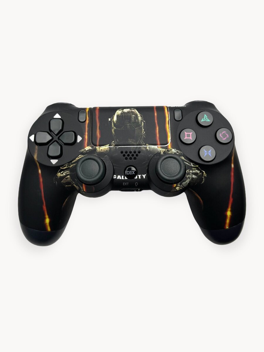 Геймпад для PlayStation 4, беспроводной контроллер джойстик DualShock 4 PS4 V2 для смартфона и ПК, Call of Duty, черный