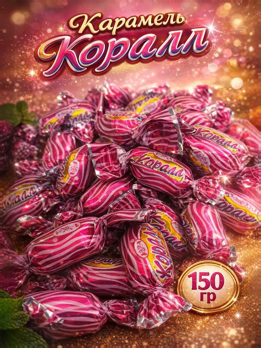 Карамель Коралл 150 гр