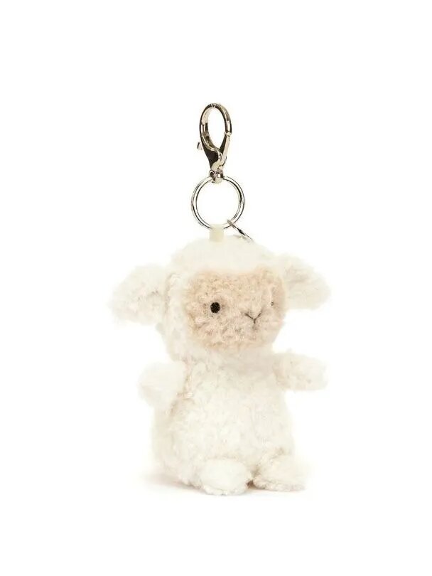 JELLYCAT 11cm/Подвеска в виде ягненка/милая плюшевая игрушка-брелок для ключей