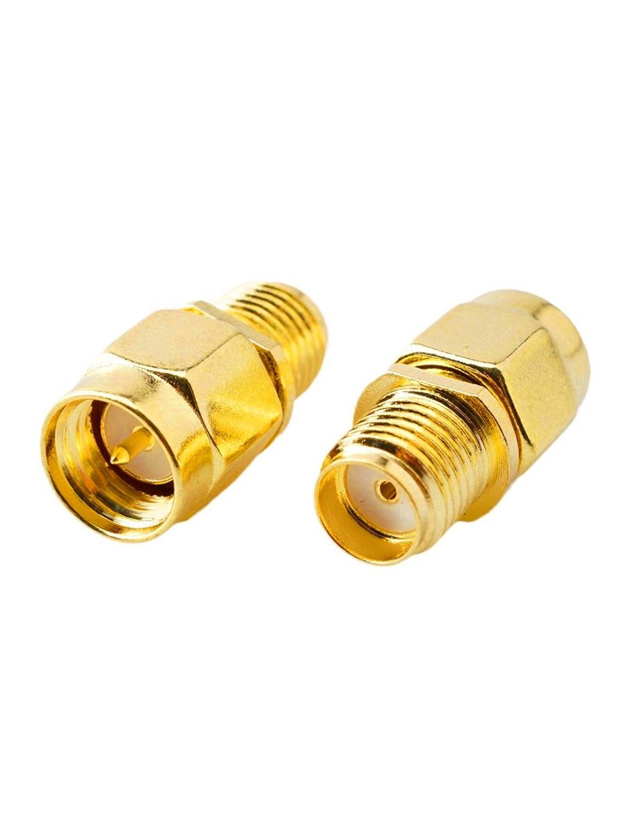 Переходник адаптер адаптер SMA Female - SMA Male, 2 шт