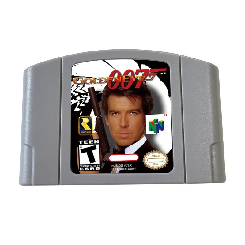 Игровой картридж GoldenEye-007 для консоли N64