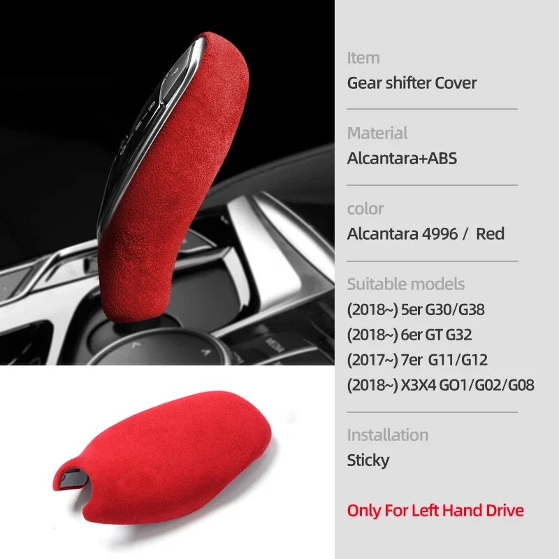 Betterhumz для BMW G30, G38, G32, G11, G12, X3, G01, X4, G02, 5 серии, АБС, Alcantara 4996 LHD