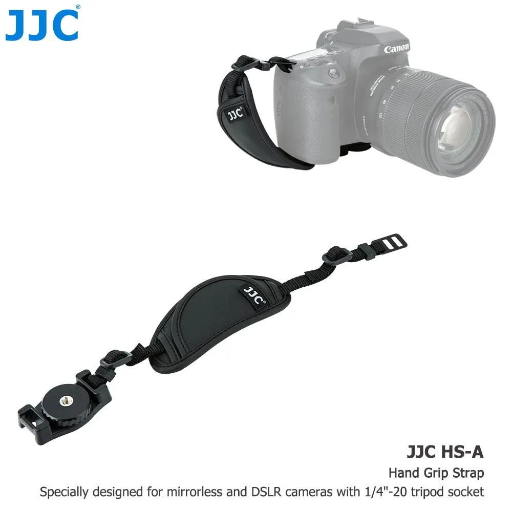 JJC кистевой ремень для фотоаппарата кожаный, для Canon/Nikon/Sony/Fujifilm