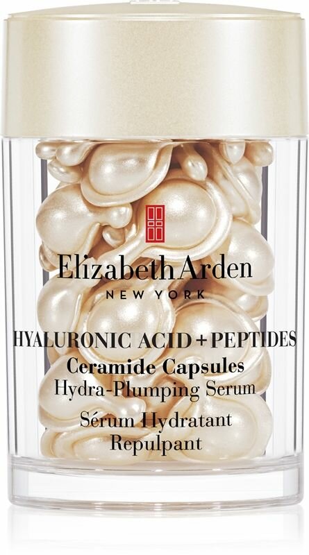 Elizabeth Arden Сыворотка для лица в капсулах с церамидами и пептидами Hyaluronic Acid Ceramide Capsules, 30 капсул