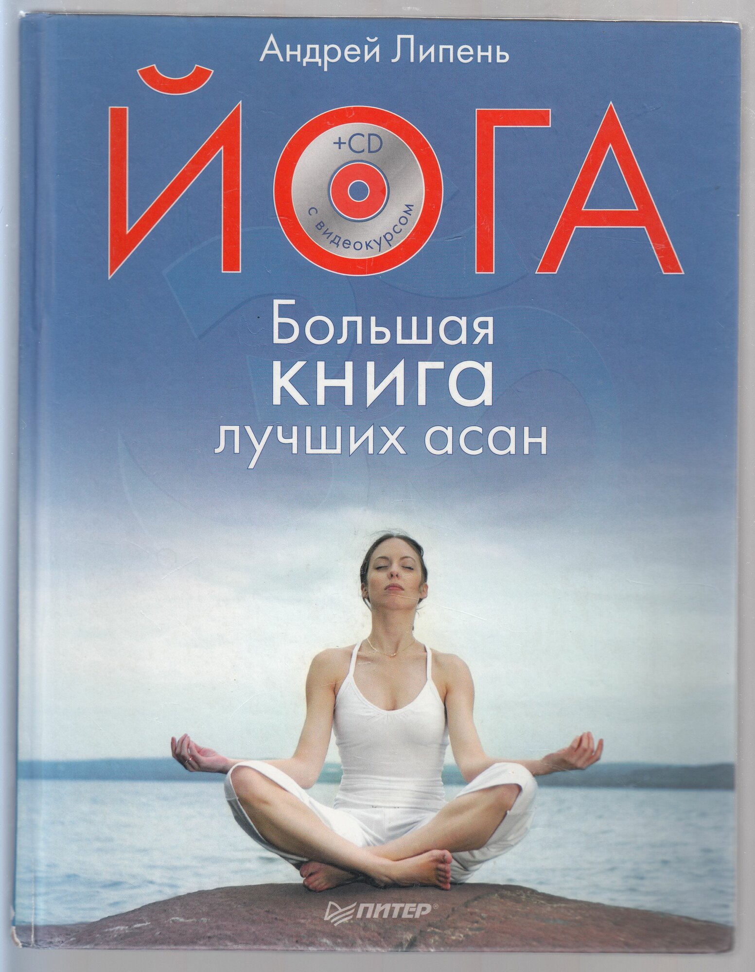 А. А. Липень. Йога. Большая книга лучших асан с CD-ROM. Товар уцененный