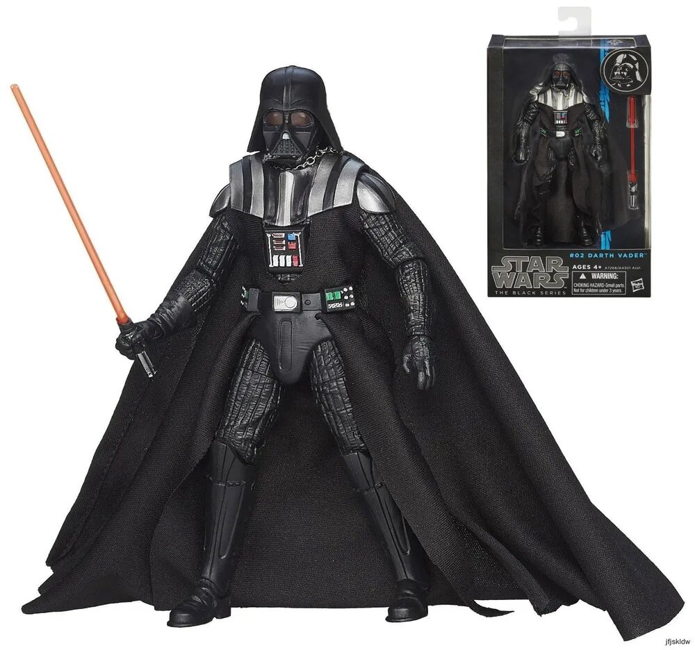 Фигурка Star Wars Black Series Дарт Вейдер (16см) MEST - коллекционная модель для мальчиков