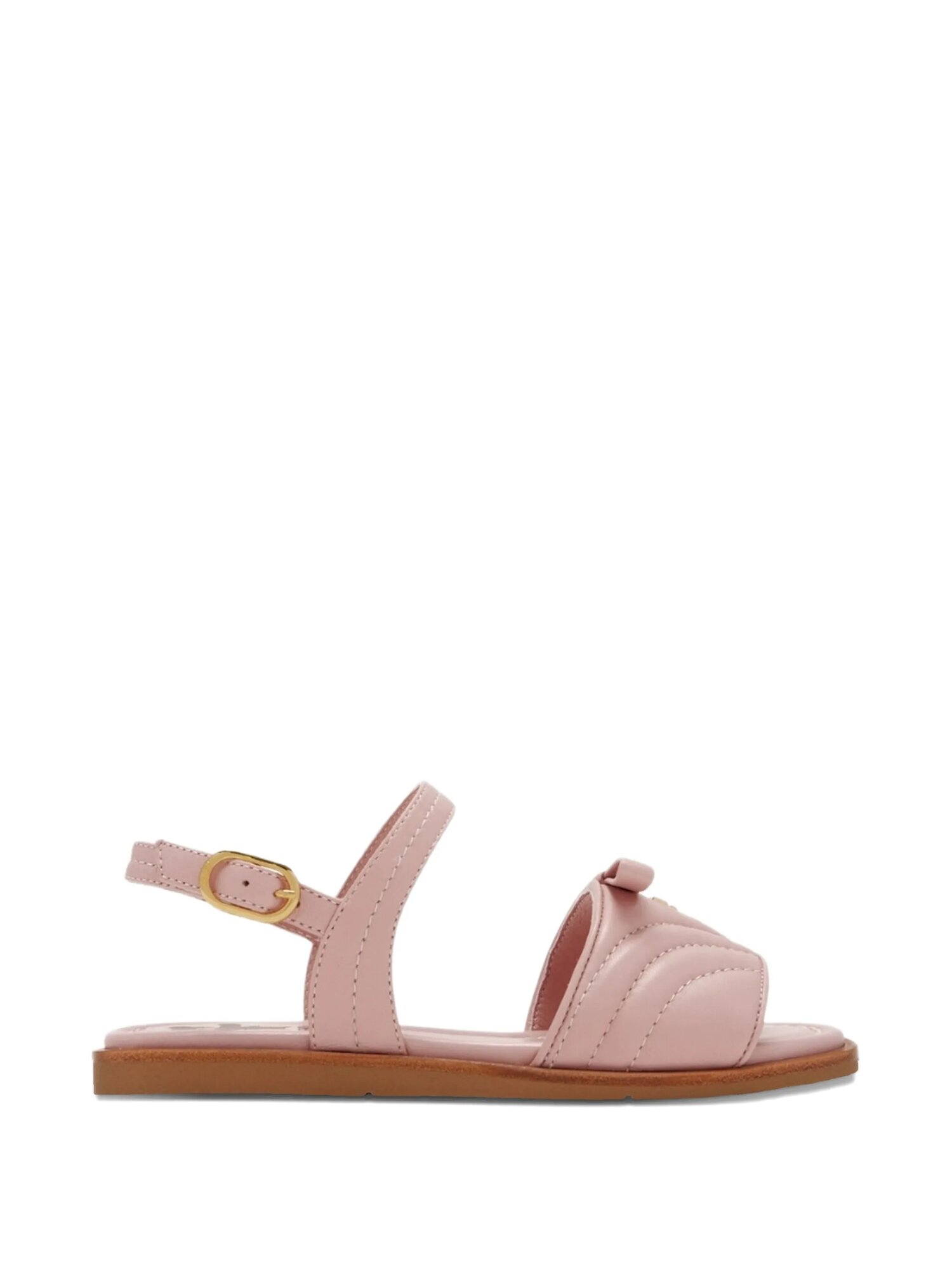 Босоножки Quilted bow sandals