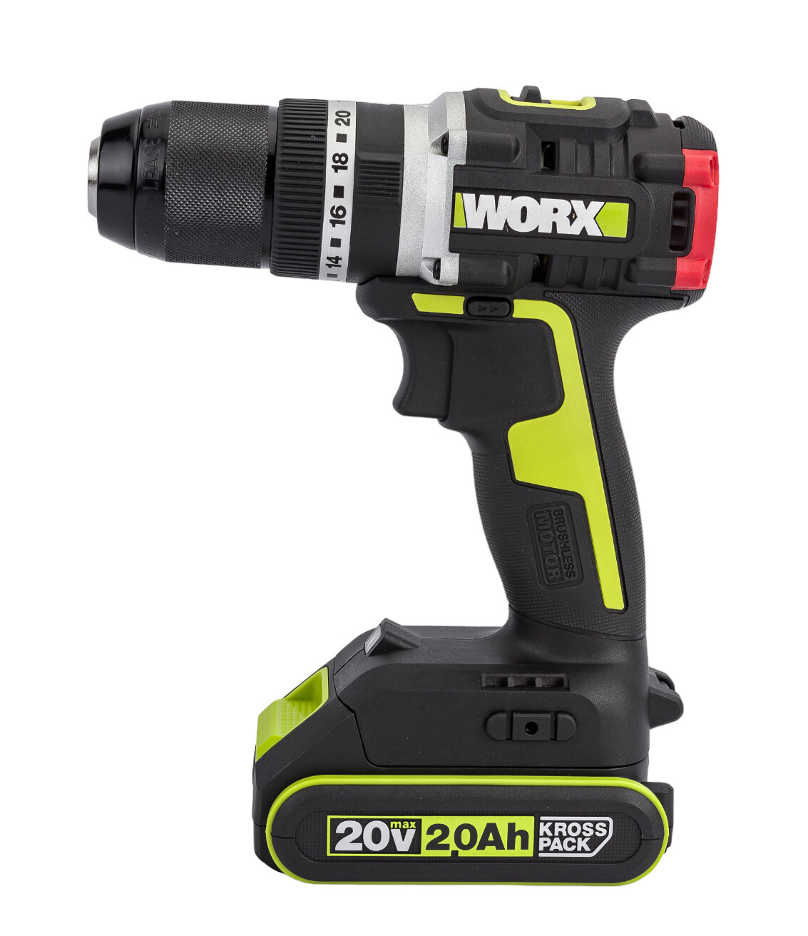 WORX Professional Аккумуляторная ударная дрель-шуруповерт WU369
