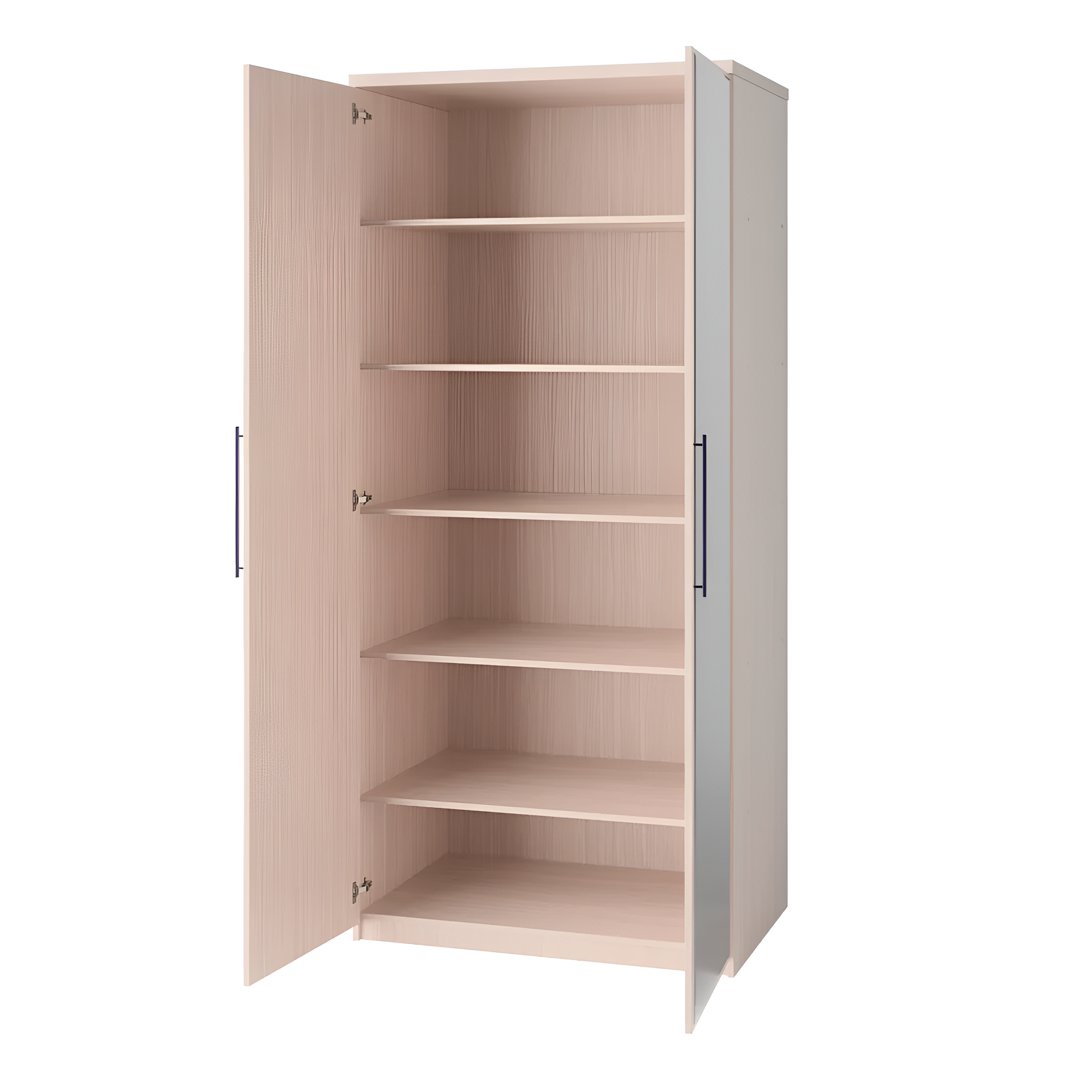 Шкаф распашной для одежды Мелодия Эконом 4 60х60х240 см, лдсп Вяз