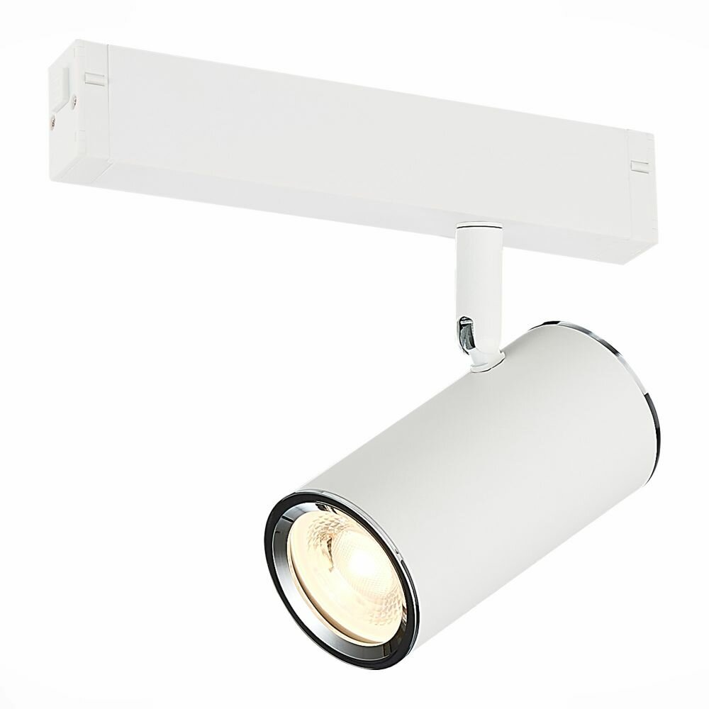 ST504.506.01 ST-Luce Св-к трек. Белый GU10 1*50W IP20 L104xW54xH111 180-240V Без ламп.