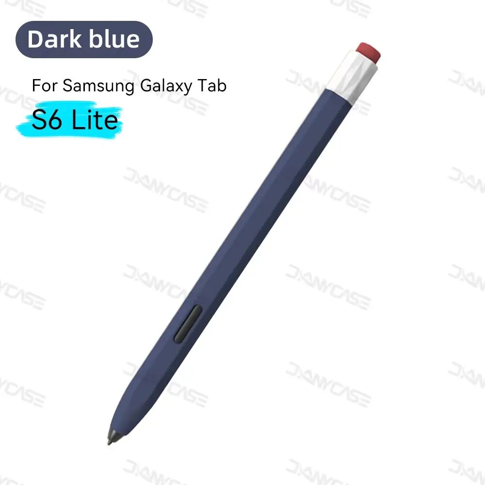 Жидкий силиконовый чехол-стилус для Samsung Galaxy Tab S Pen Dark blue S6 Lite