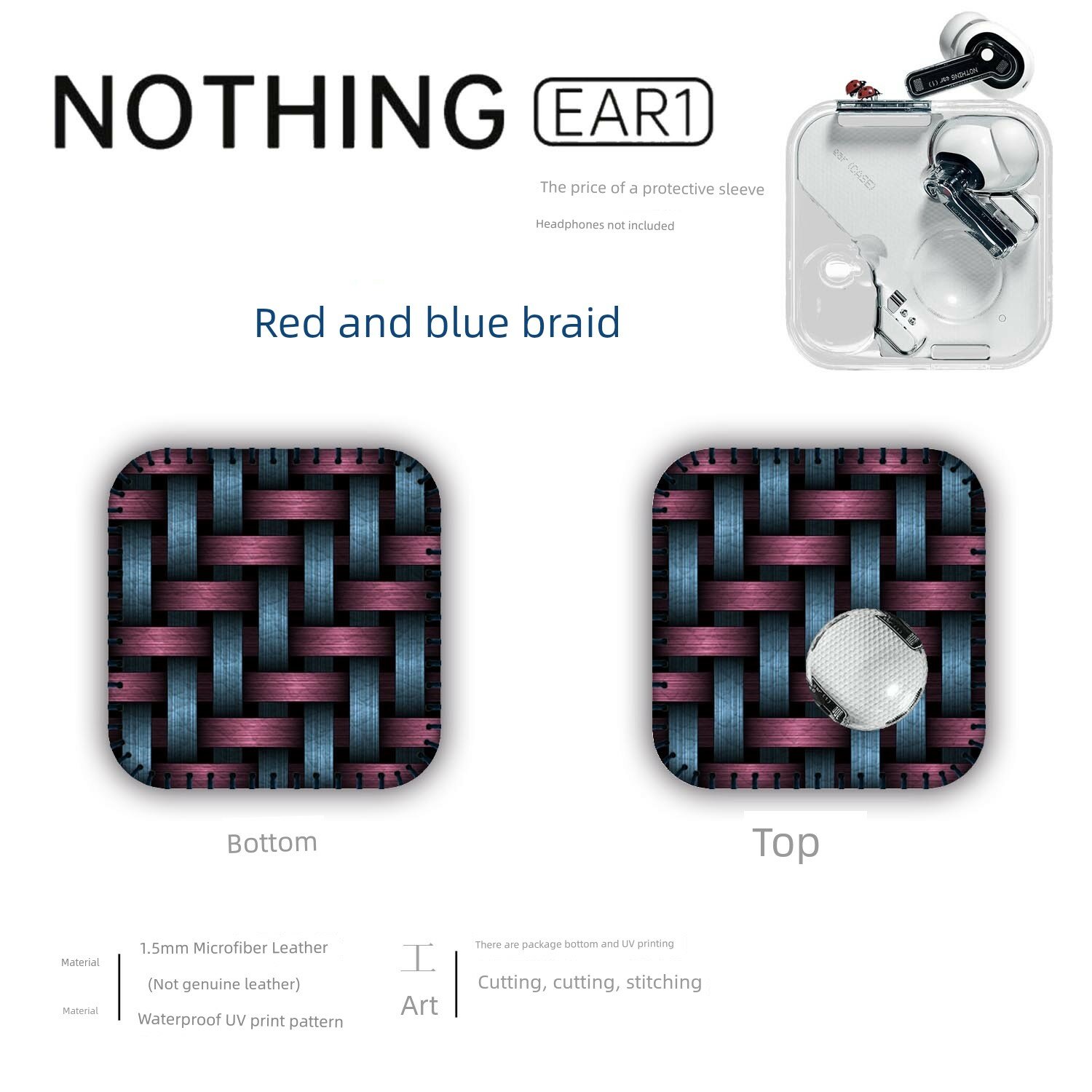 Чехол для наушников NOTHING EAR3 с активным шумоподавлением, Bluetooth-гарнитура EAR2, защитный кейс, коробка для