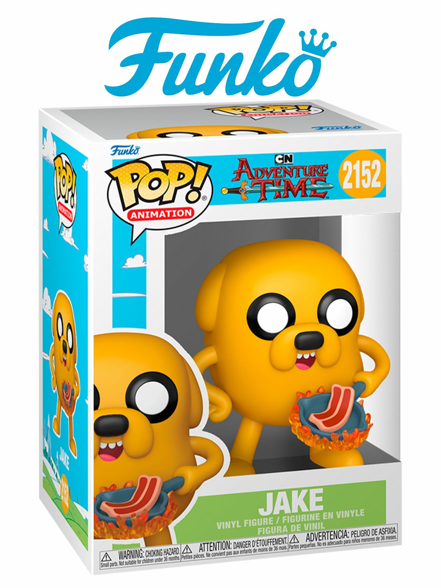 Фигурка Funko POP! Jake with Bacon Pancakes (2152) Adventure Time