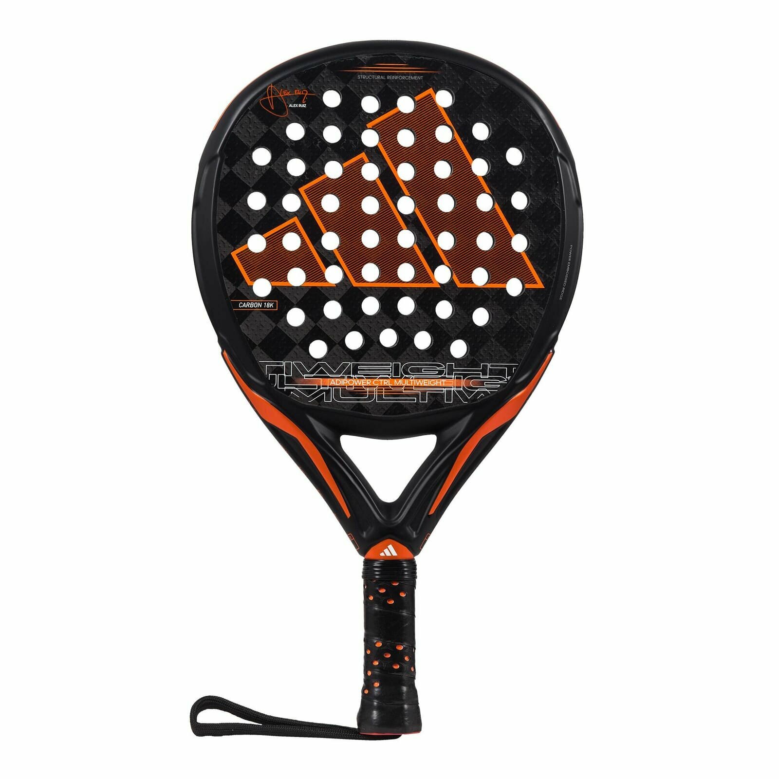 DECATHLON ракетка для падел тенниса Adipower Multiweight Ctrl 3.3, красный/оранжевый