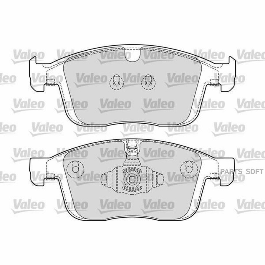 VALEO 601689 Колодки тормозные арт. продавца VALEO601689
