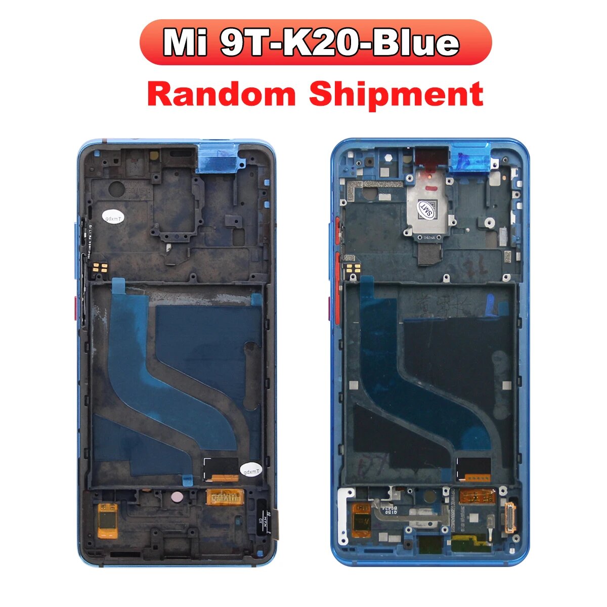 6.39-дюймовый Super AMOLED дисплей для Xiaomi Mi 9T Pro 9T, сенсорный экран, OLED Blue Frame