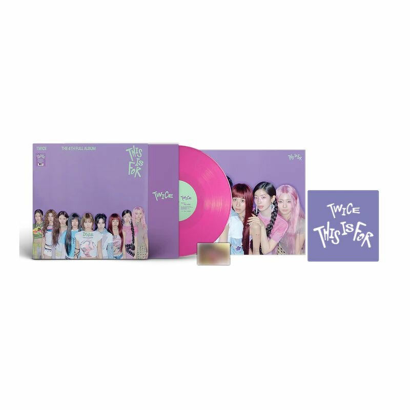 Twice - This Is For (2025)/Limited Edition & Official Website Exclusive - Блестки с ароматом драконьего фрукта/Виниловая пластинка