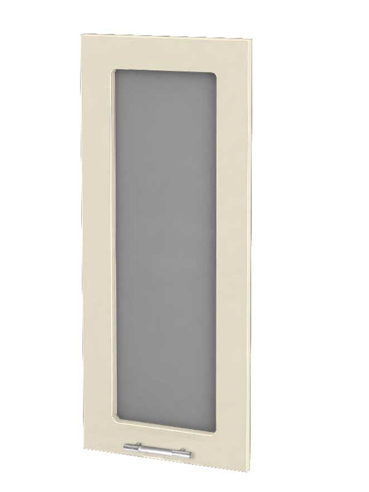 Кухонный фасад Ф-95 ваниль глянец (Ксения) Huge Mebel. Ширина 334 Высота 712. Кухонные фасады