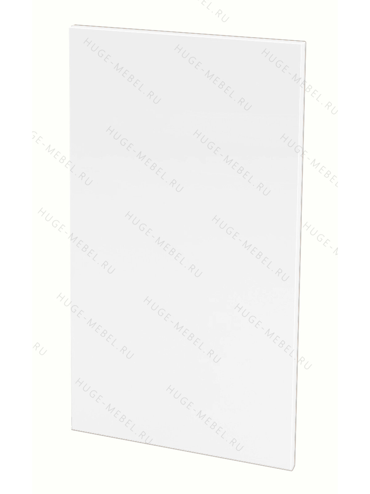 Кухонный фасад Ф-220 белый глянец (Ксения) Huge Mebel. Ширина 396 Высота 916. Кухонные фасады