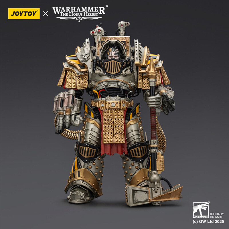 JOYTOY Dark Source Warhammer Horus Heresy Железный воин Пертурабо Фигурка примарха Четвертого легиона