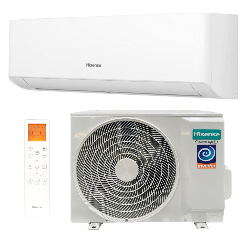 Инверторная сплит-система Hisense CITY 2.0 DC Inverter AS-09UW4RYRKA06 на 25 кв. м