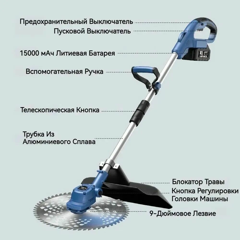 OKALEE Газонокосилка-робот — фото 1