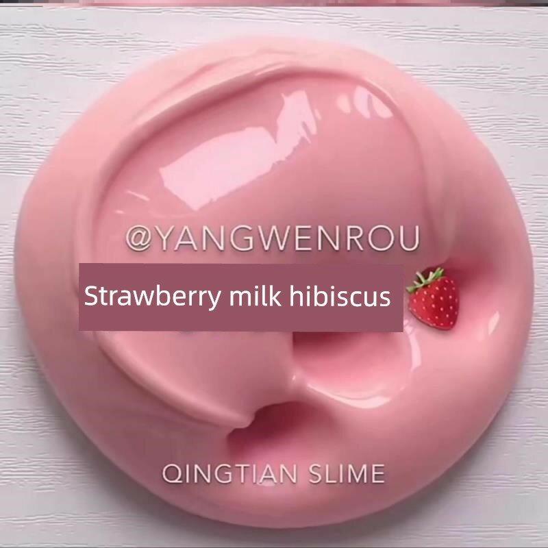 Слизь Strawberry Blossom - Кристальная игрушка 120 мл для детей