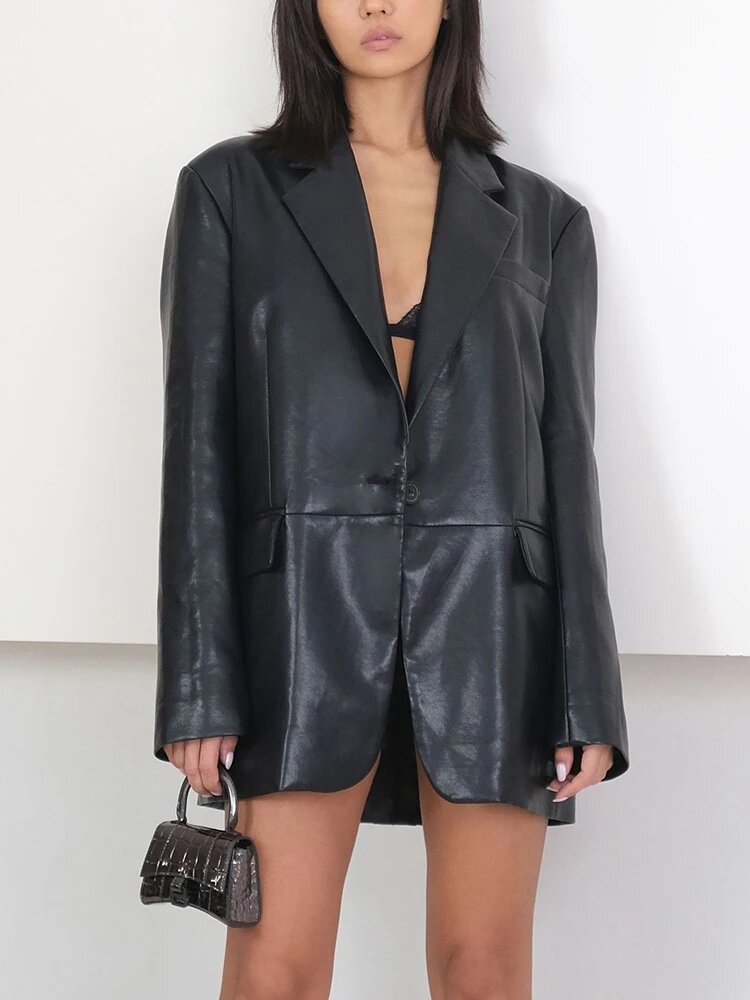 Куртка кожаная