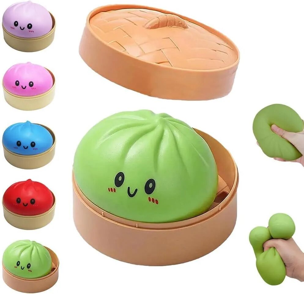 Сквиш антистресс Кнедлики Squishies 1шт