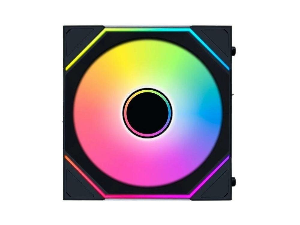 Вентилятор для корпуса Lian-Li Uni Fan SL-INF Wireless 120 ARGB 120х122.1x28 черный 4-pin 29.2дБ (G99.12SLIN1W1B. R0) Ret