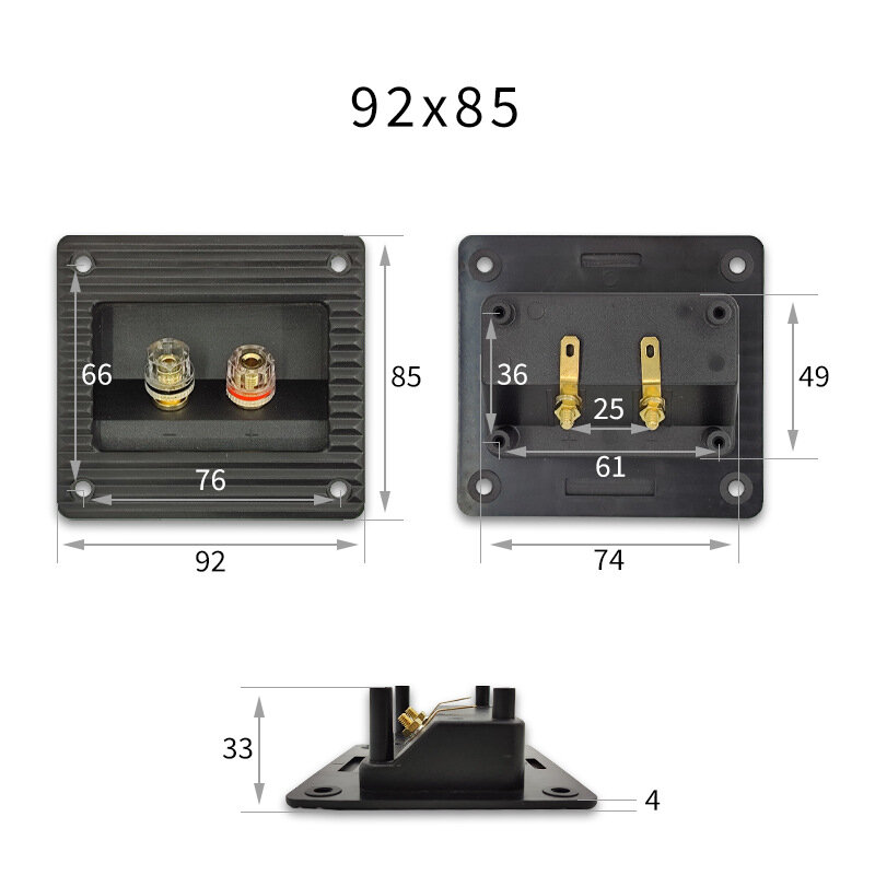 Аудиоаксессуары: клеммные колодки, различные варианты,
