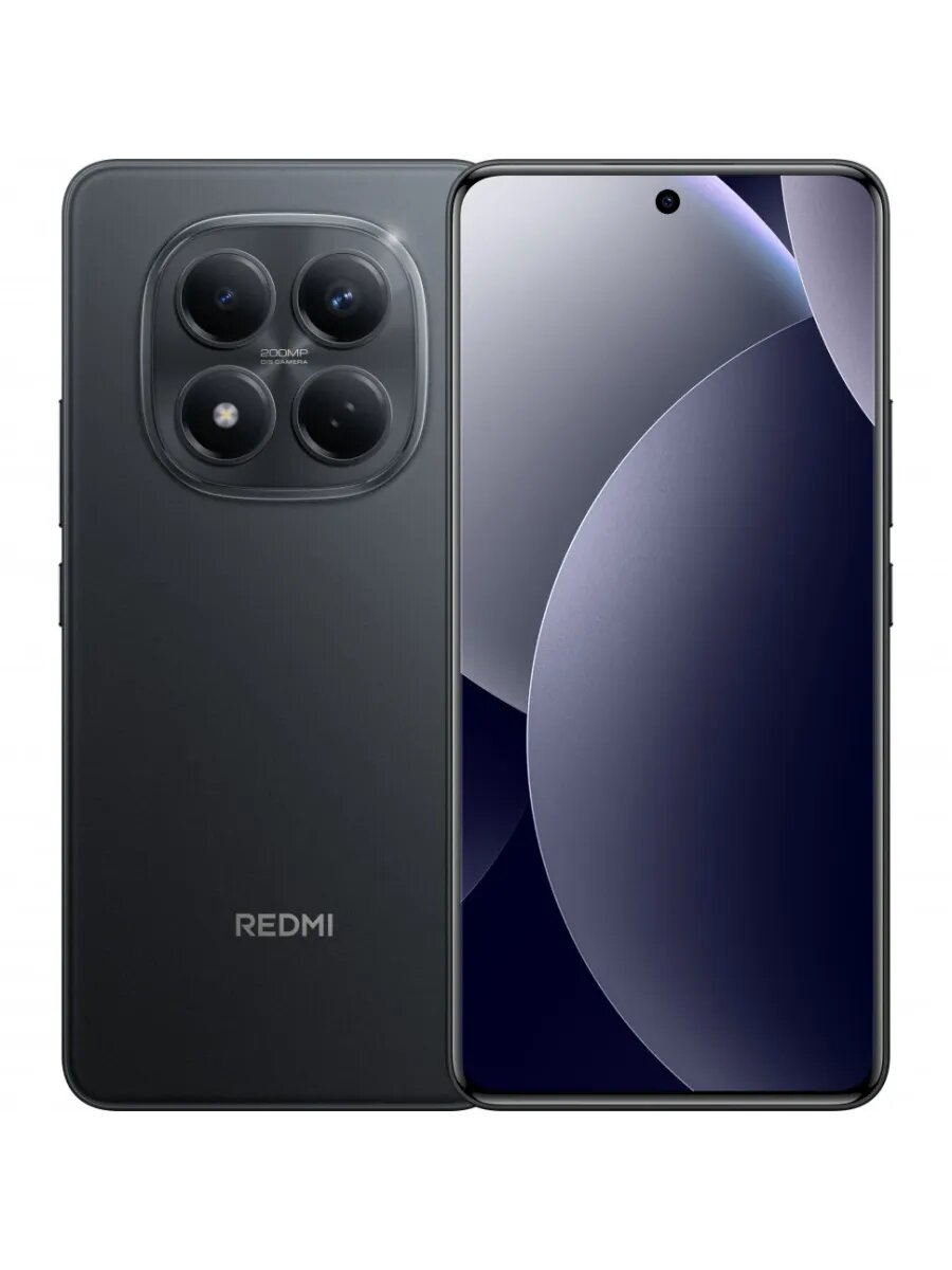 Смартфон Xiaomi Redmi Note 15 Pro 4G 12/512GB, черный (EU)