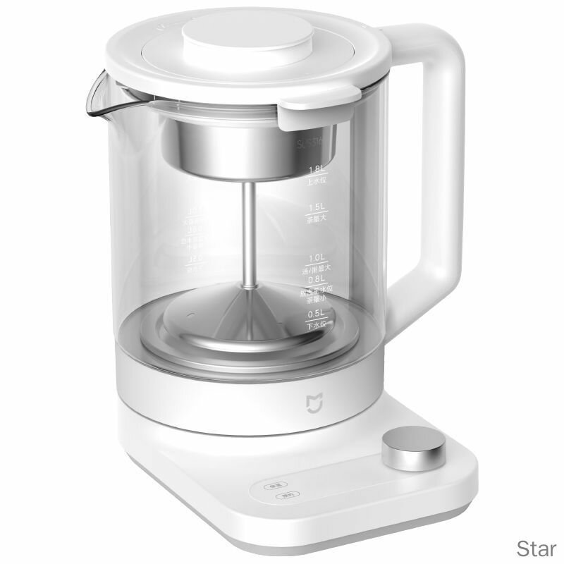 Электрический чайник Mijia Multifunctional health pot P1 1.8L MJDGNYSH03DEM (Mihome APP), белый